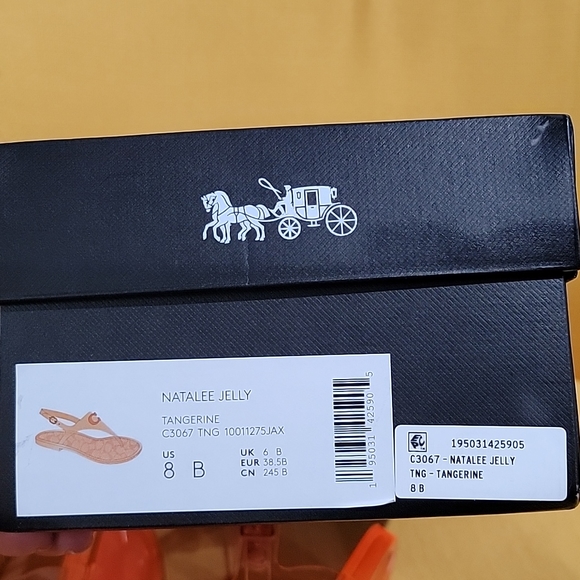 Coach | Shoes | Coach Natalee Jelly Sandals Firm Price | Poshmark